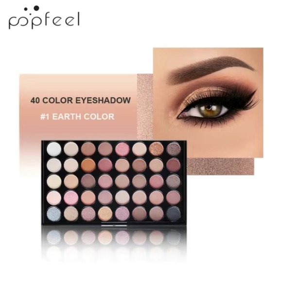 Popfeel | Makeup | Popfeel Neutral Color Eyeshadow Palette 4 Colors ...